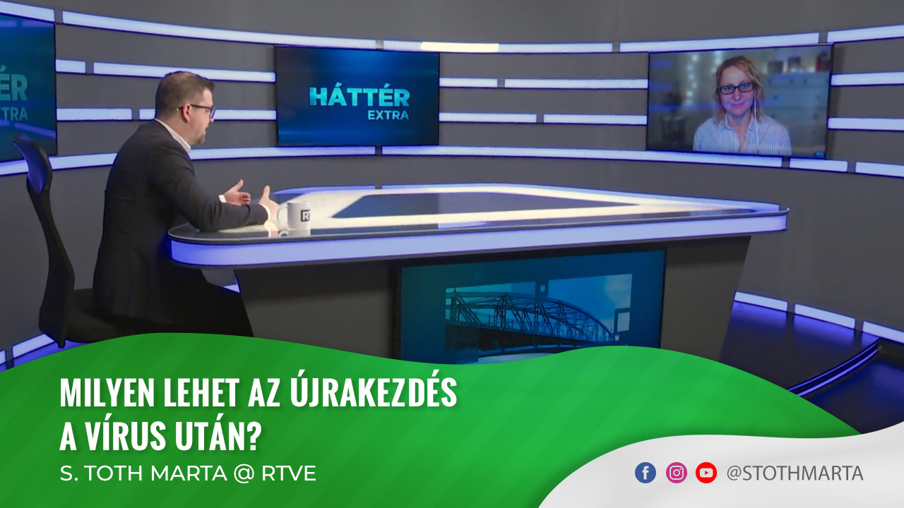 Milyen lehet az újrakezdés a vírus után? S. Toth Marta @ RTVE