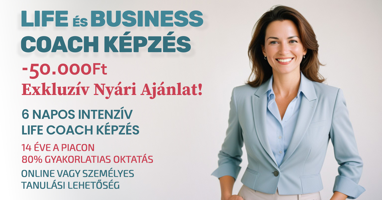 Life és Business Coach Képzés + Konfliktuskezelés és NLP